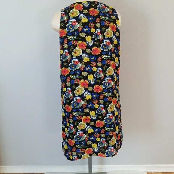 ECI | Dresses | Floral Dress Size Small Beige By Eci Brand | Poshmark